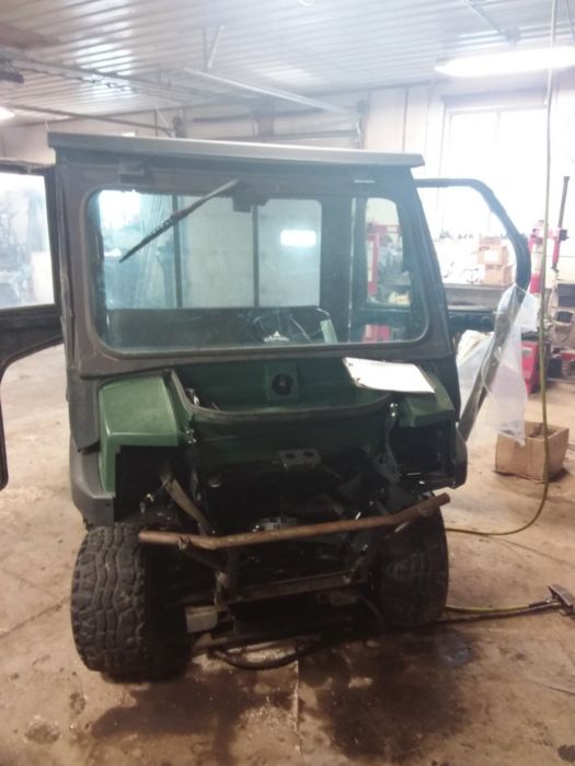 Kawasaki Mule 4010 Diesel 12 Curtis Cab Doors Windshield Roof 37518 ...