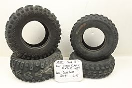 ATV Tires Front Kenda Klaw 22x7-10 Rear Quad Boss 24x9-11 38367 - Power ...