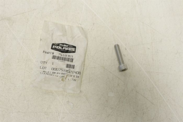 POLARIS RZR 570 EFI 2012 SCR-M8X1.25X35 SHCS-SS HEAD SCREW 7518301 ...