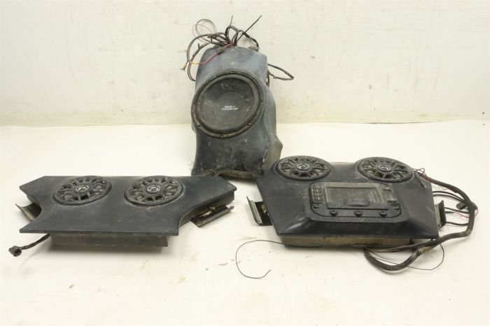 Polaris RZR 800 900 570 XP 2008-2014 SSV Works Stereo Radio Subwoofer ...