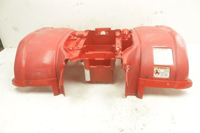 Yamaha Grizzly 660 05 Rear Fender (RED) 5KM-W2161-11-00 48825 - Power ...
